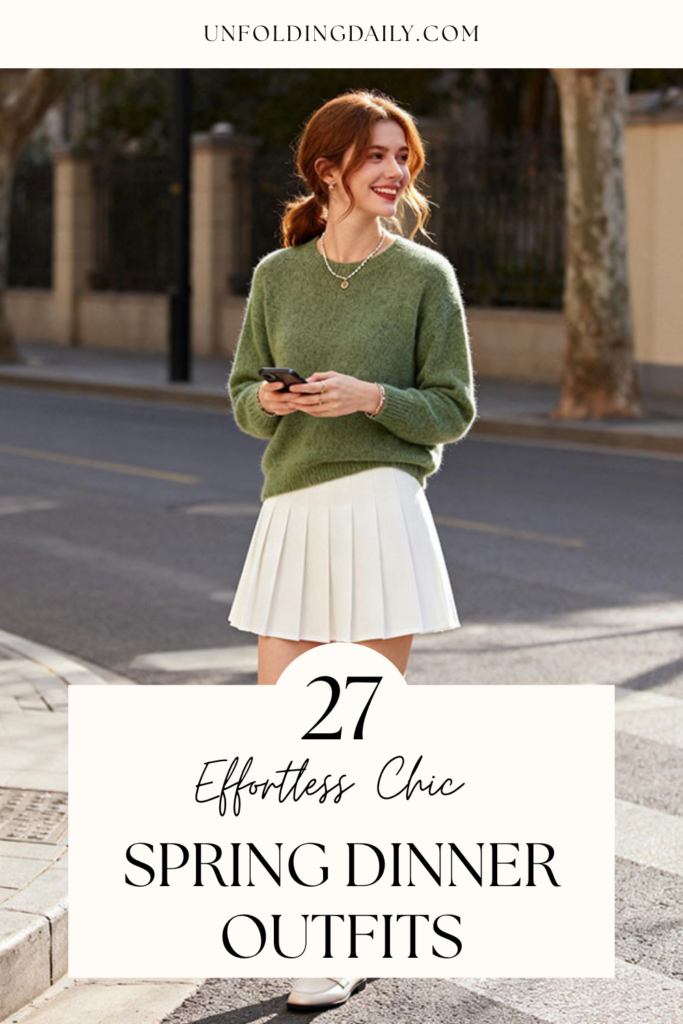 27 Easy Spring Dinner Outfits for Every Occasion